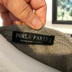 Forla | Dresses | Forla Gray Peasant Dress | Poshmark